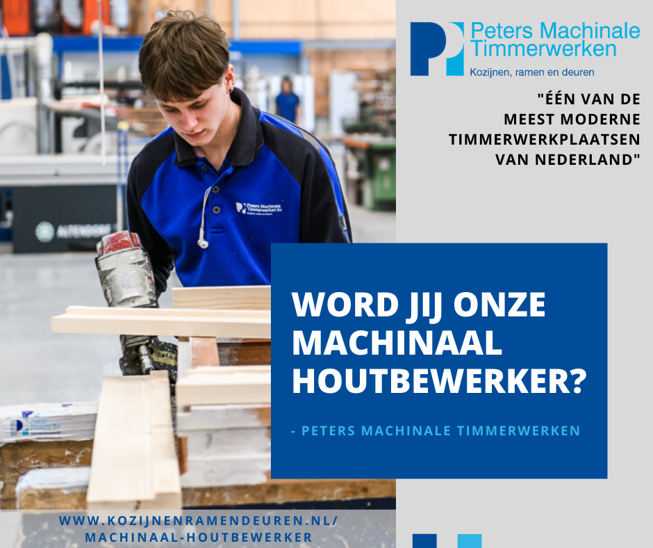 Vacature machinaal houtbewerker - Kozijnenramendeuren.nl